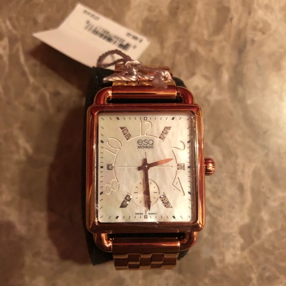 Movado | Accessories | Esq Movado Origin Diamond Ladies Watch | Poshmark